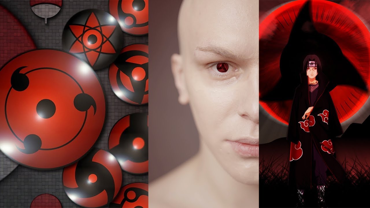 How to turn your eyes into Sharingan using after effects - YouTube