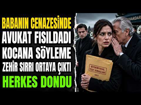 Babamın Cenazesinde Aile Avukatımız Fısıldadı: “Kocan Bilmesin” — Sonra Kimi Gördüm…