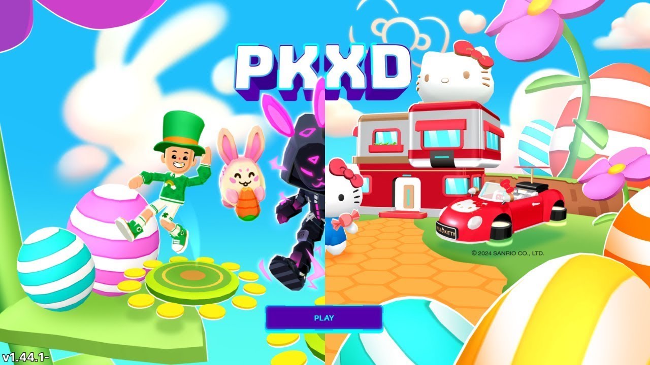 PKXD Easter & Hello Kitty New Update // Funny Game Play Live 😍 | PK XD ...