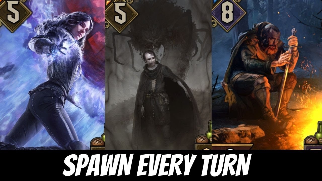 GWENT: Idarran and Yennefer Spawn Combos | Skellige Faction Deck - YouTube