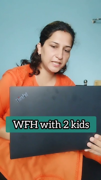 WFH with 2 kids..😂😂😂 #funny #youtubeshorts #entertainment #workfromhome - YouTube