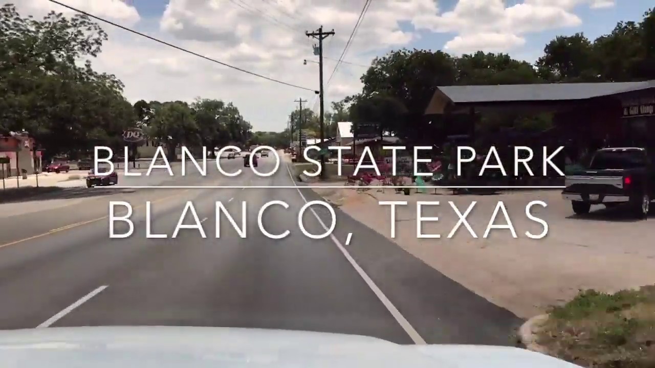 Blanco State Park - YouTube