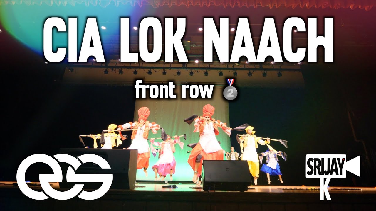 [2nd Place] CIA Lok Naach | East Coast Showdown 2025 [Front Row] - YouTube