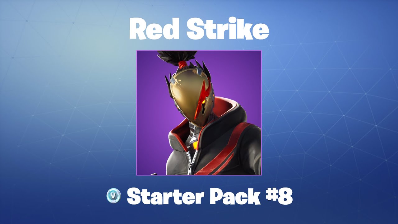 Red Strike | Fortnite Outfit/Skin - YouTube