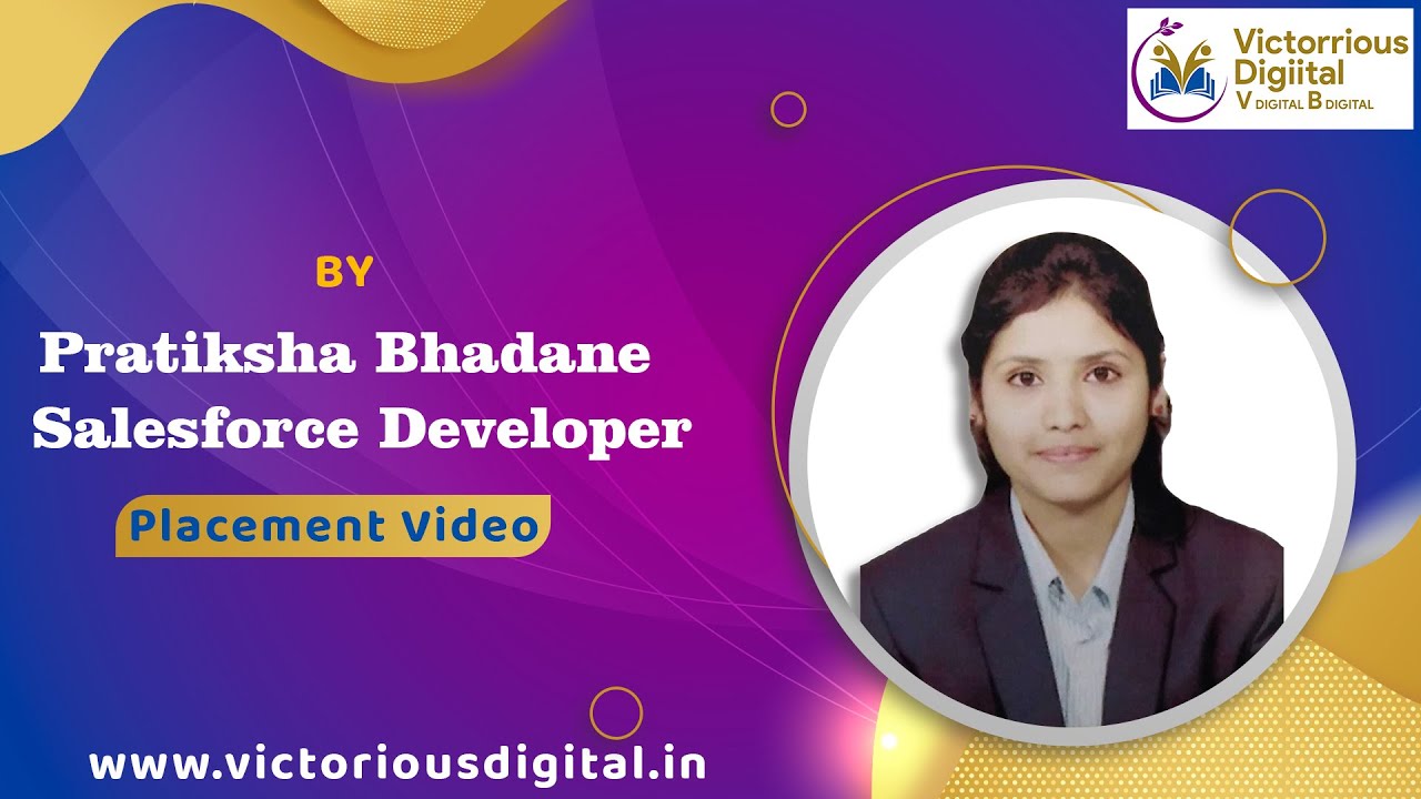Salesforce Training Institute & Courses Placement Video | Success Story ...