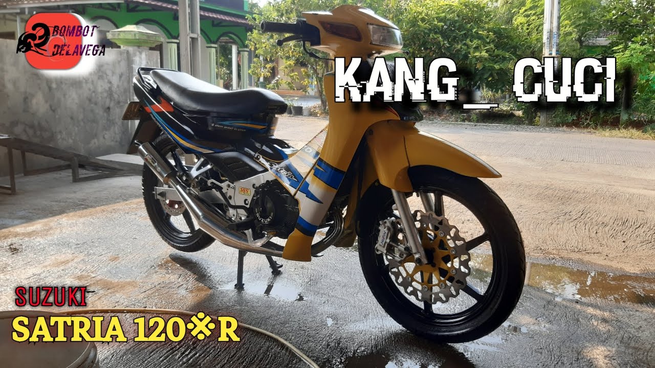 KANG CUCI // SUZUKI SATRIA 120R // 2STROKE // FULL RESTORATION #suzuki ...