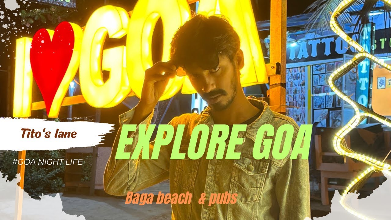 Birthday celebrated in Goa Pub // Goa night life tito's lane Goa// Baga ...