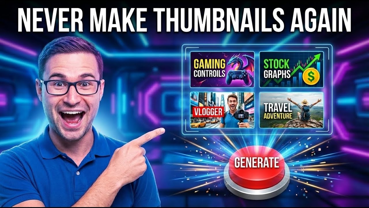 How to Create AI YouTube Thumbnails in Seconds with just the YouTube ...