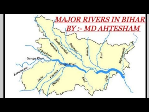 MAJOR RIVERS IN BIHAR @arience0708 - YouTube