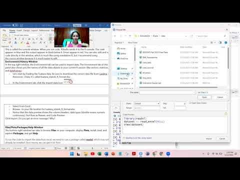 Intro to R and Rstudio Lab 1 - YouTube