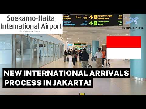 Jakarta (CGK) Airport Terminal 3 International Arrivals Guide and Walkthrough
