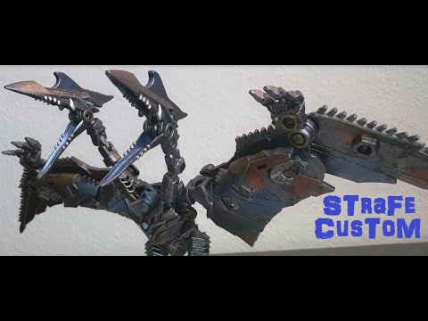 Custom Strafe/Swoop Deluxe Class Transformers AOE - YouTube