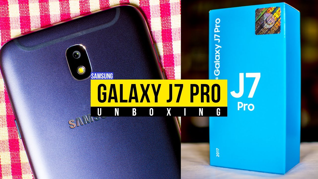 GALAXY J7 PRO (2017) - UNBOXING! - YouTube