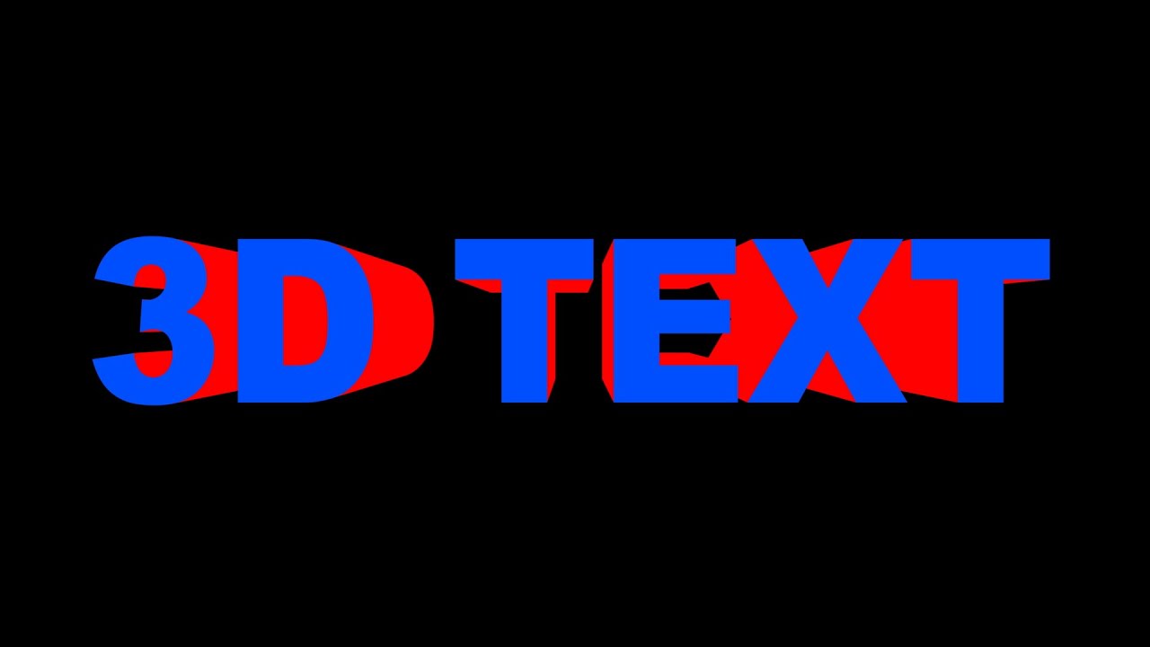 After Effects Tutorial - 3D Text extrude animation (with CINEMA 4D ...