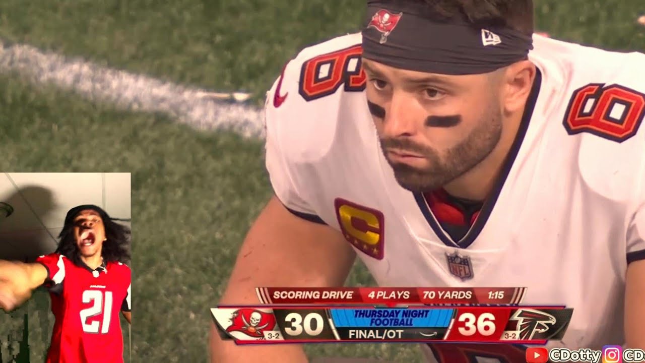 Falcons Fan Reacts To CRAZY OT COMEBACK vs BUCS!!!!! - YouTube