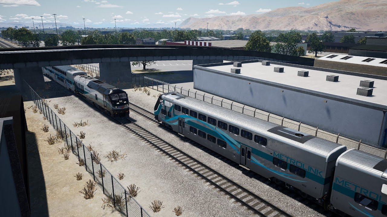 🚊Antelope Valley Line: Los Angeles–Lancaster with Metrolink F125 ...