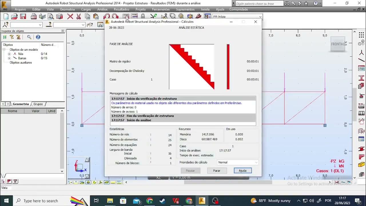 Aula 06 - Autodesk Robot Structural Analysis 2014 - YouTube