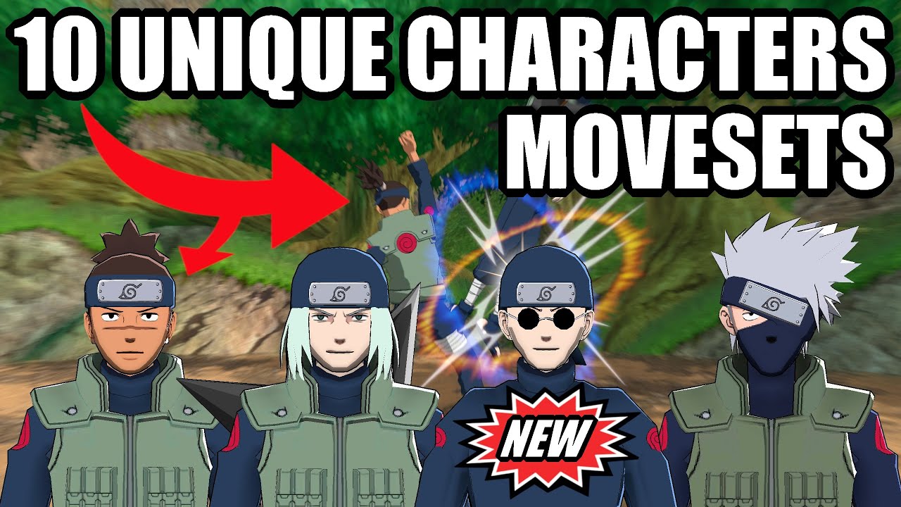 BRAND NEW MOVESETS! LEAF NINJA IS HERE | Naruto Project CLASH ...