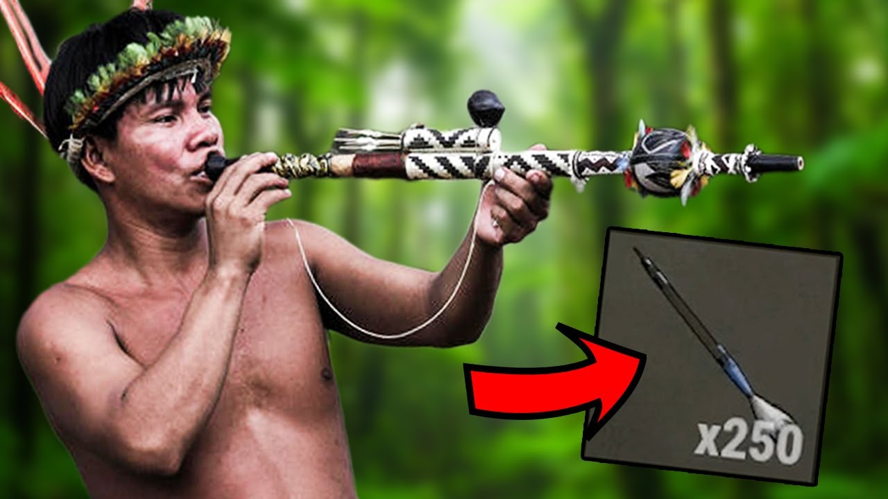 Trolling Angry Rust Players with BLINDING Darts - YouTube