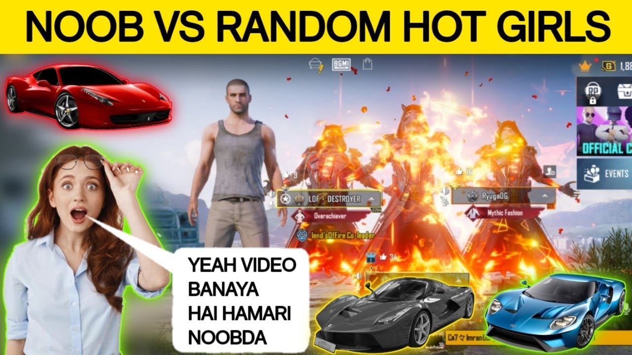 Random toxic Girl Conqueror I am a noob Prank | 50RP MAX & MYTHIC ...