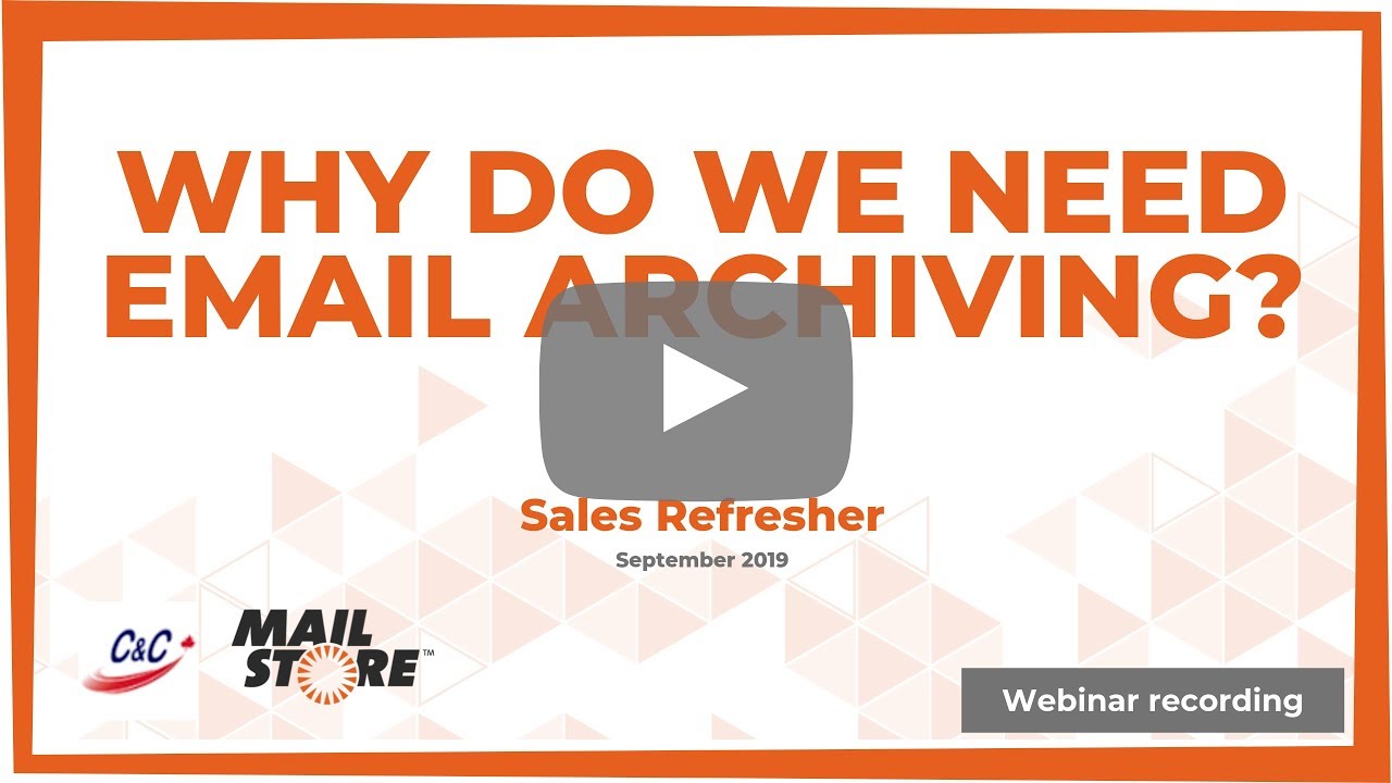 MailStore - Why do we need email archiving? - YouTube
