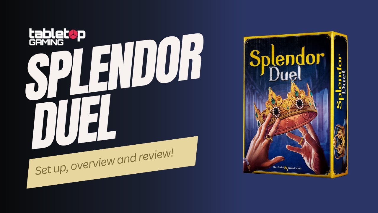 Splendor Duel – Set Up, Basic Play, and whether you should! - YouTube
