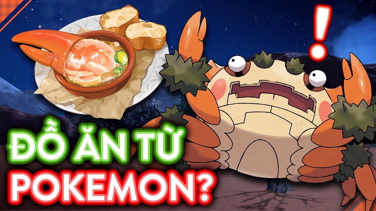 Đồ ăn từ Pokemon vùng Paldea? Tại sao không? - YouTube