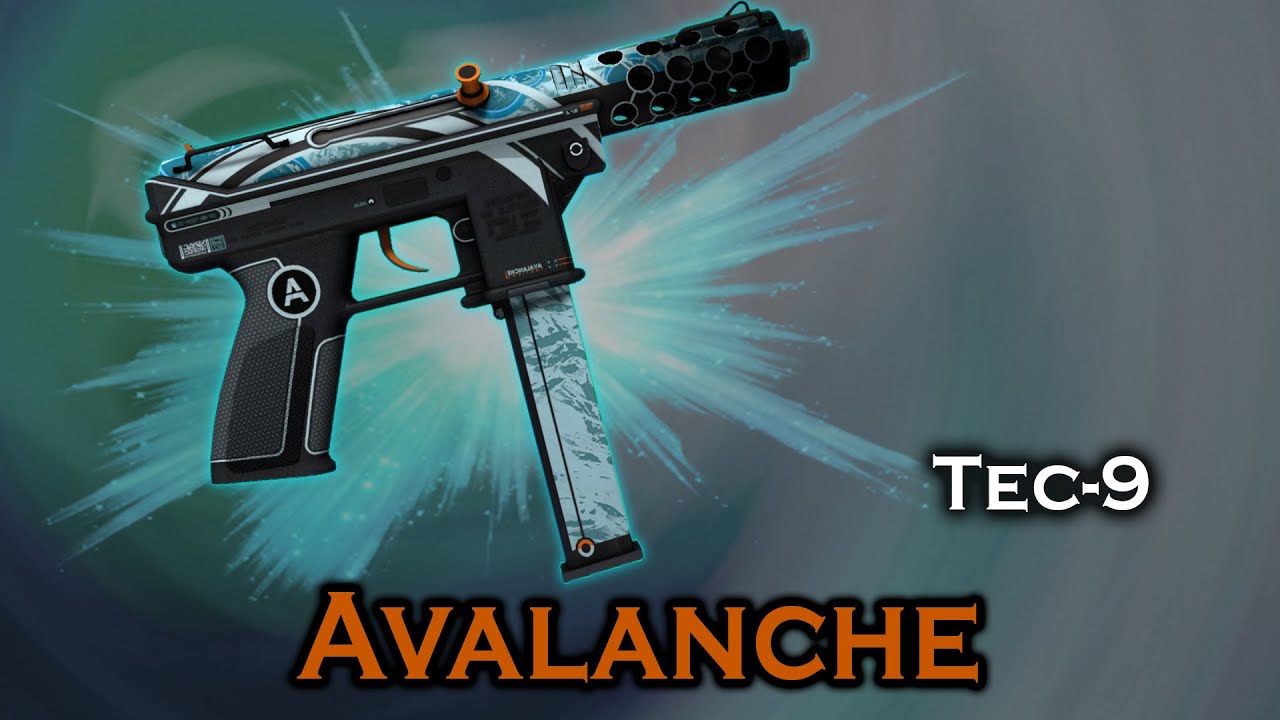 Avalanche Tec-9 StatTrak stickers skin preview FN/MW/FT/WW/BS - YouTube