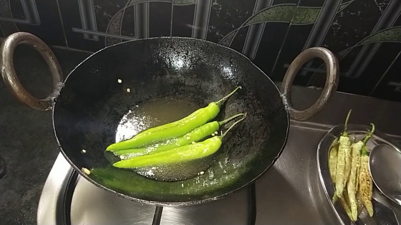 How to make Mirchi fry - YouTube