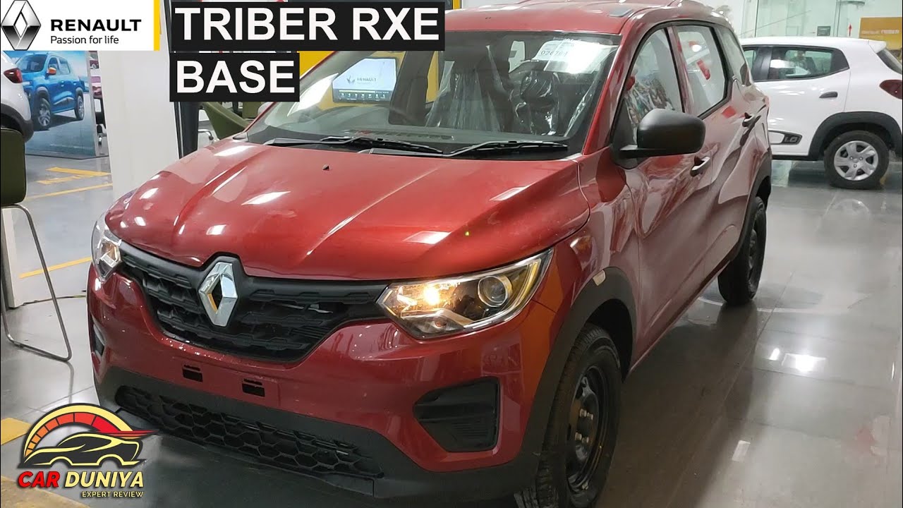 Renault Triber RXE Base Review - YouTube