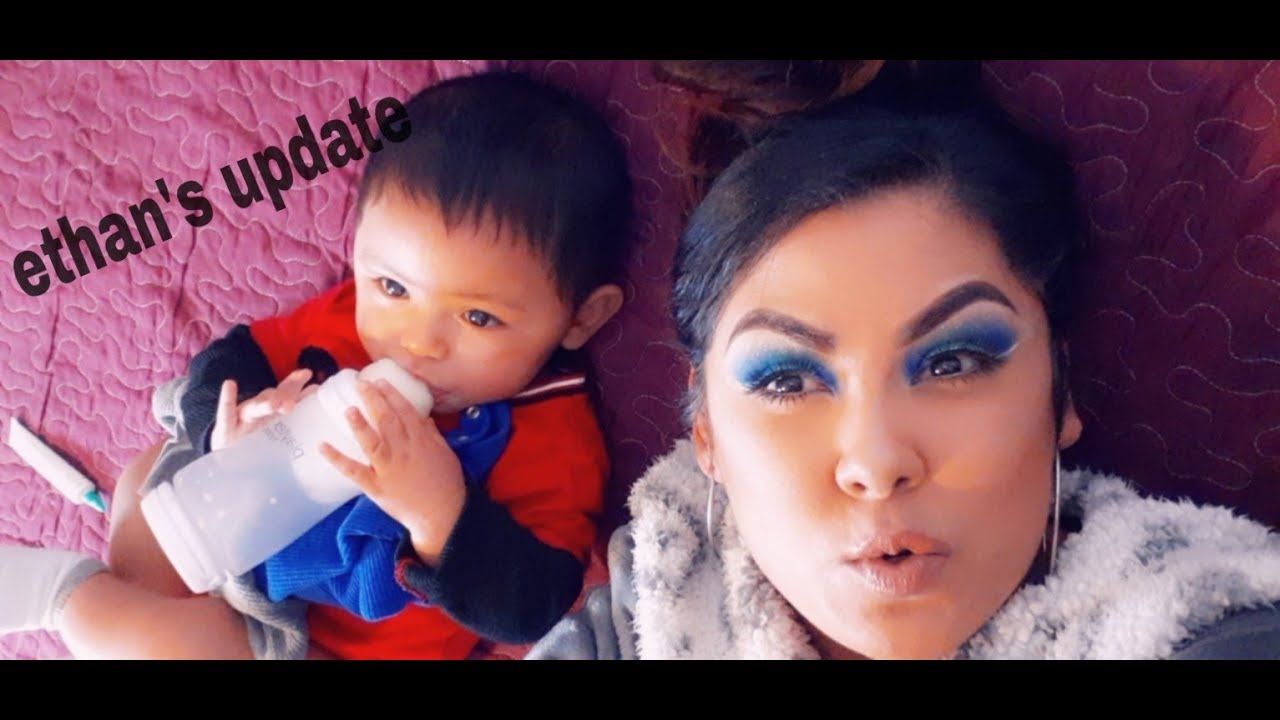 BABY ETHANS 8 MNTH UPDATE TEETHING,GROWTH - YouTube