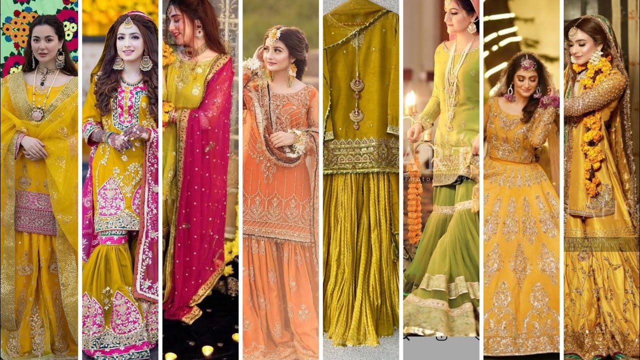 latest Mayon dress design//latest mehndi dress designs 2024//beautiful ...
