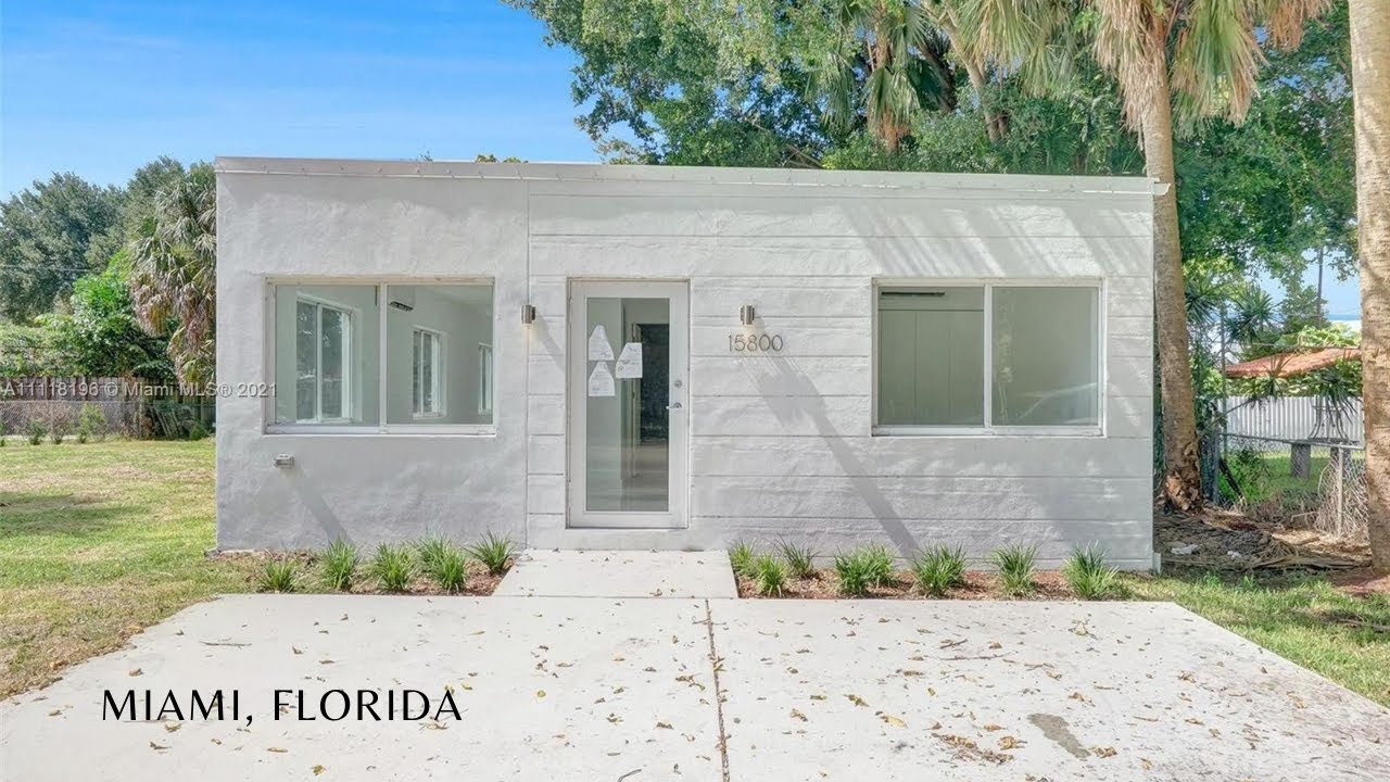 Shipping Container Home in Miami Gardens, Florida - YouTube