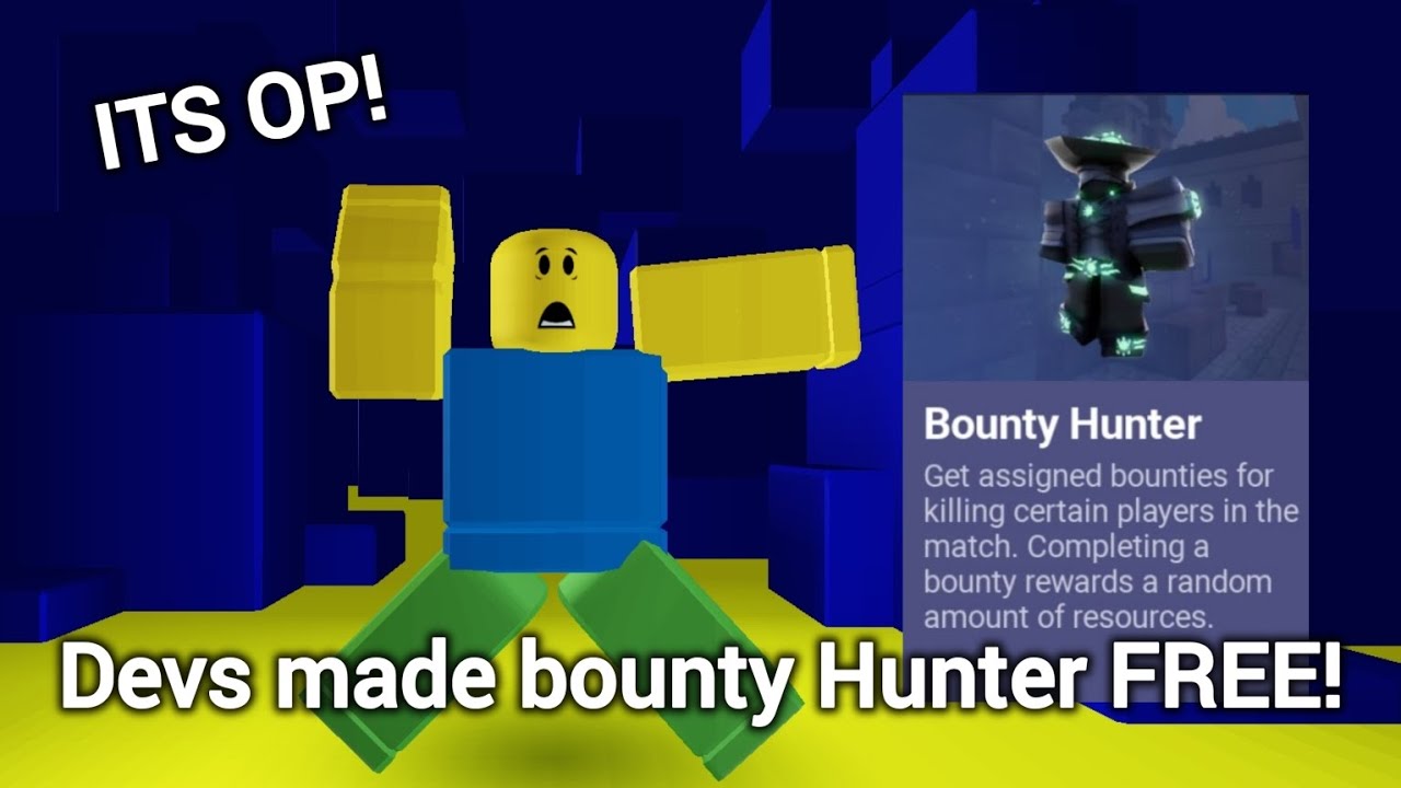The devs made Bounty Hunter kit FREE! - YouTube
