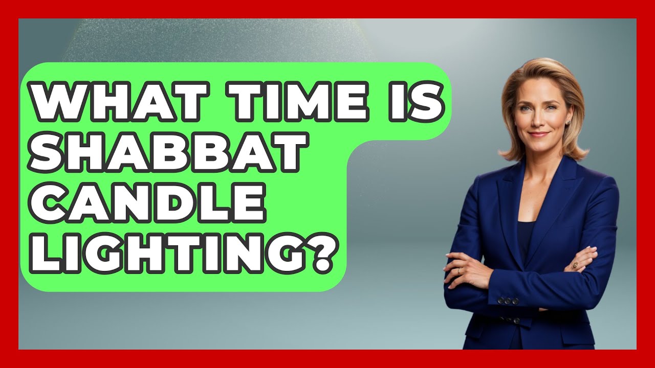 What Time Is Shabbat Candle Lighting? - Jewish Teachings For All - YouTube