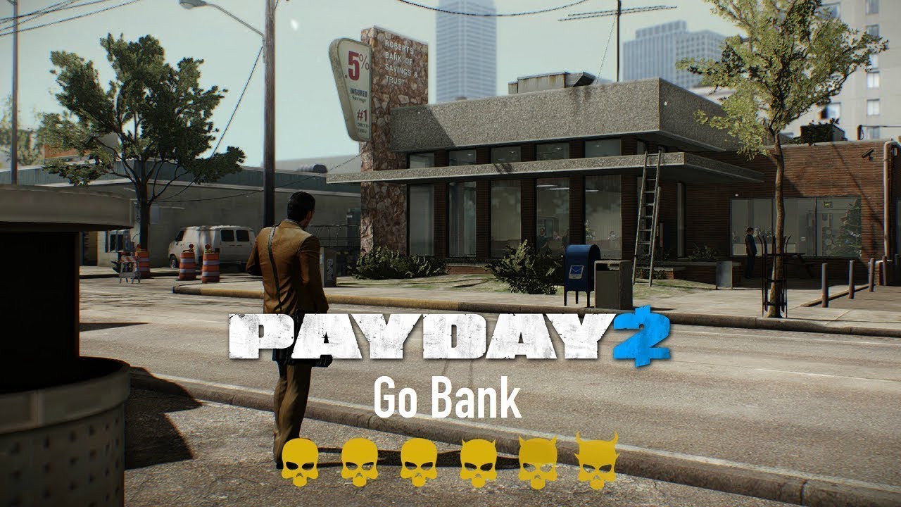 Payday 2 Go Bank DSOD - YouTube
