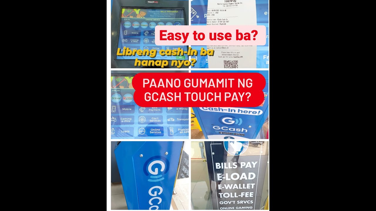 How to use Gcash Touch pay? - YouTube