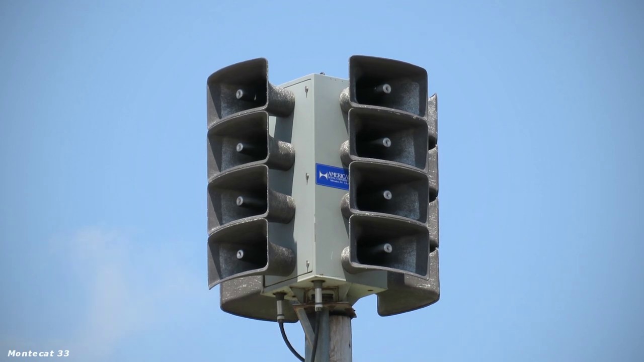 ASC Alertronic AL-8000 Siren Test, Alert & Attack, St. Francis, WI ...