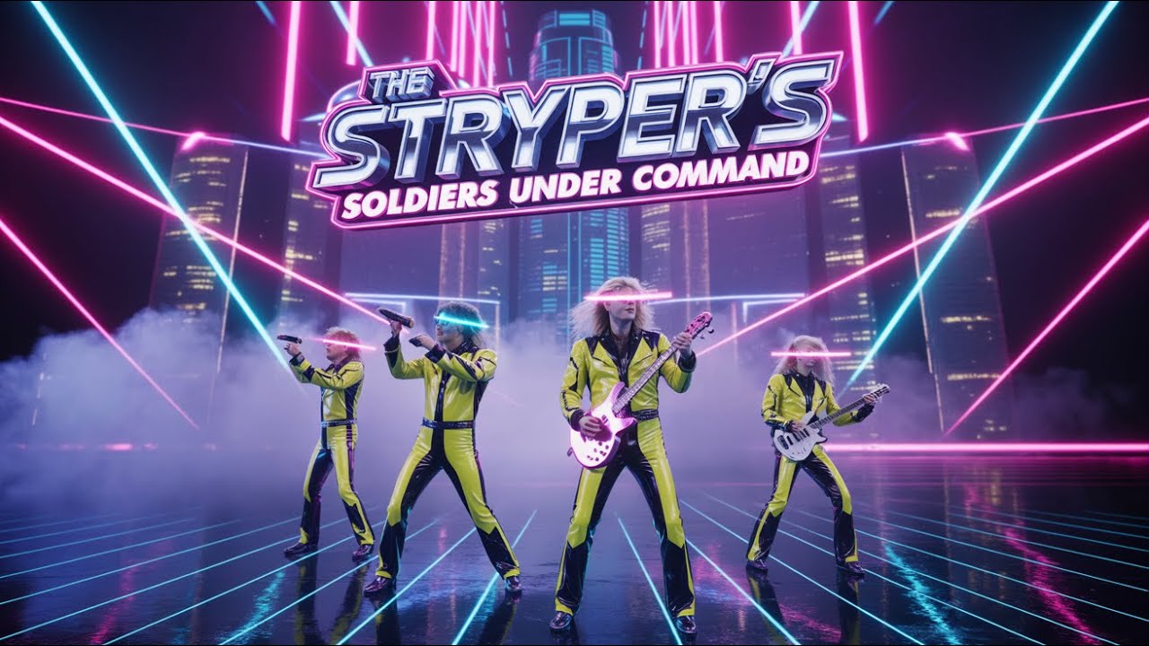“SOLDIERS UNDER COMMAND (1980s Synthwave Edition)” – The Strypers In ...
