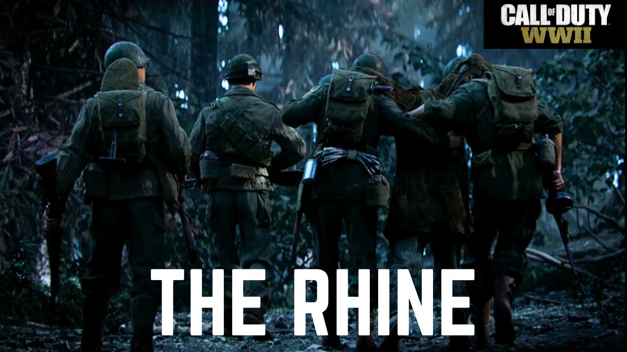Saving Private Zussman | THE RHINE | Call of Duty WWII Campaign ...