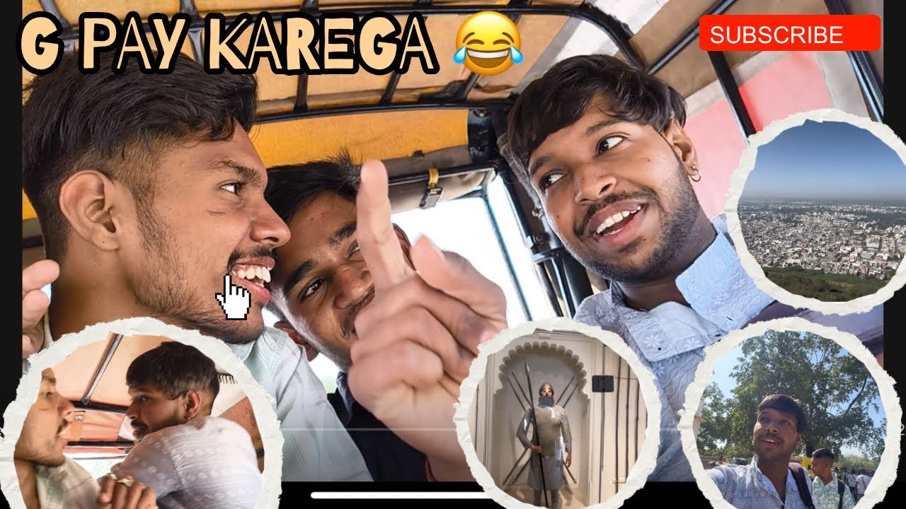 chittorgarh fort trip char chu… friends ( G PAY KAREGA ) fun trip😂 ...