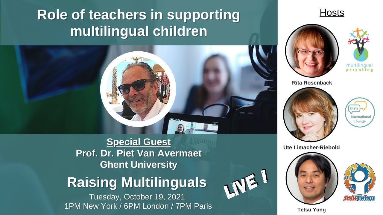 S30: Prof. Dr. Piet Van Avermaet - The role of teachers in supporting ...