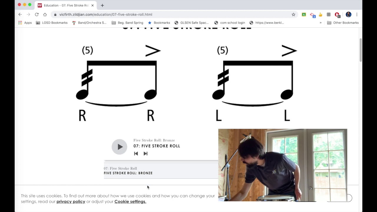 40 Essential Rudiments - YouTube