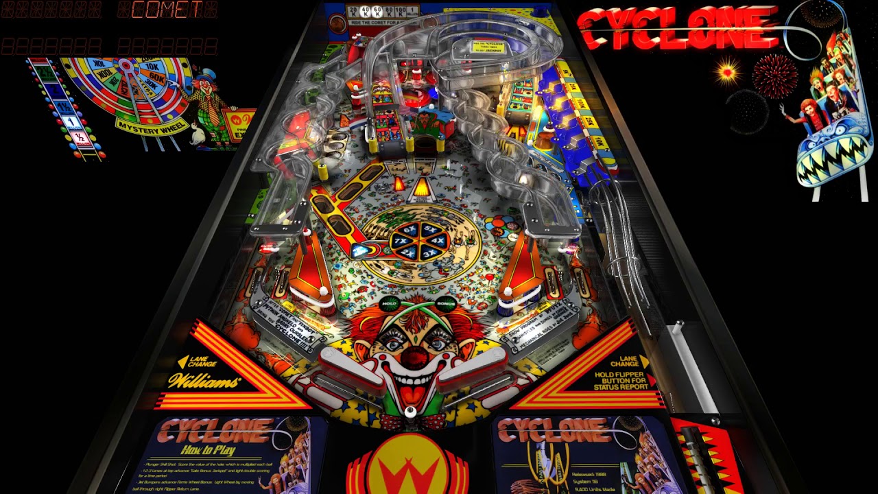 Cyclone Pinball VPX - YouTube