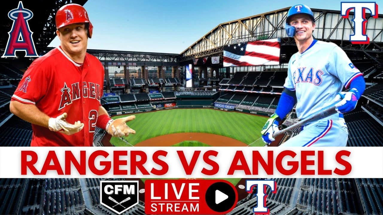 Rangers vs. Angels Live Streaming Scoreboard, Play-By-Play, Highlights ...