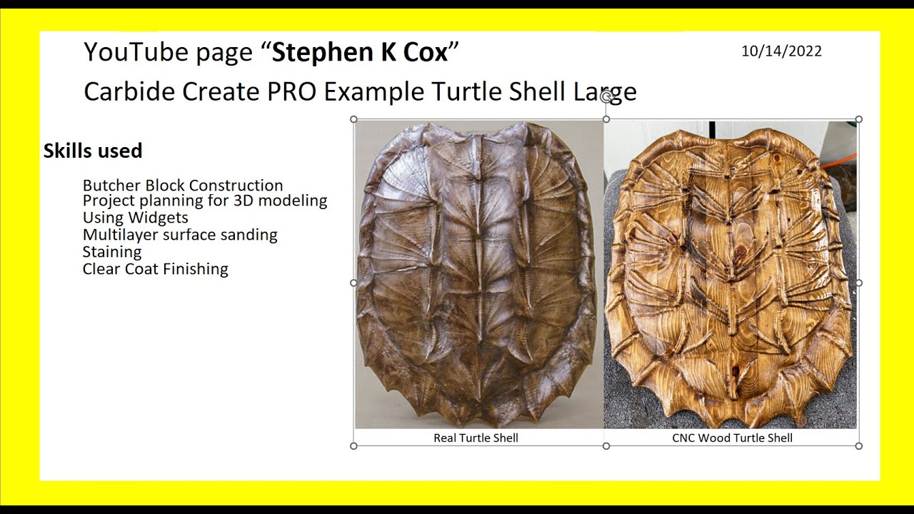 Carbide Create Pro Large Turtle Shell Build for CNC Users - YouTube