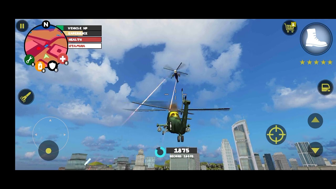 intense helicopter fight - YouTube