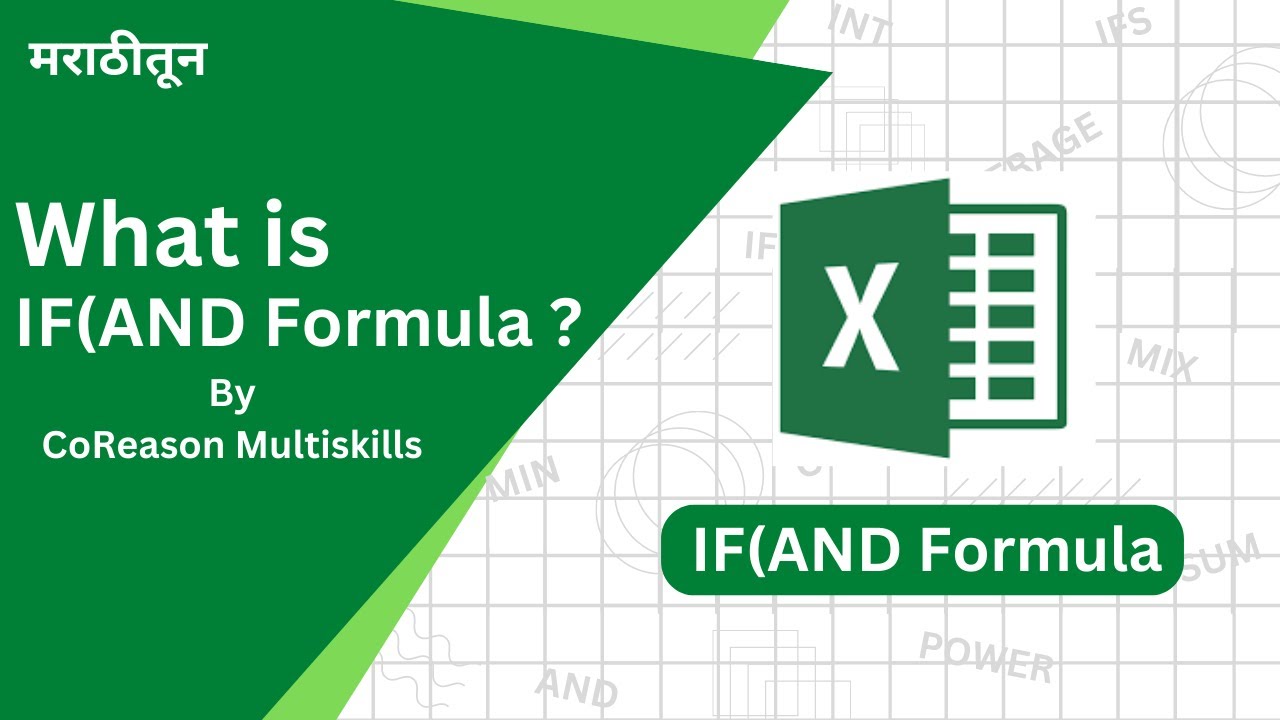 IF AND Formula In Excel How To Use AND Function Inside The IF IF AND Formula In Excel How To Use AND Function Inside The IF