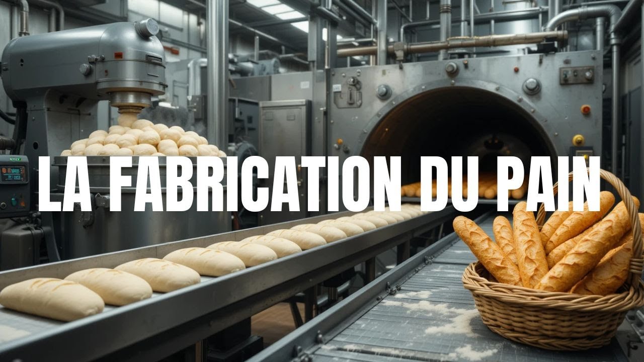 🥖 Comment est fabriqué le pain industriel ? | De la farine à la ...