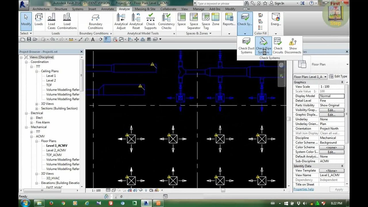 Revit MEP Essentials : ACMV Duct & Equipments - Part 2 - YouTube